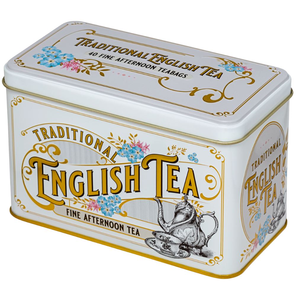 Tea tin box store